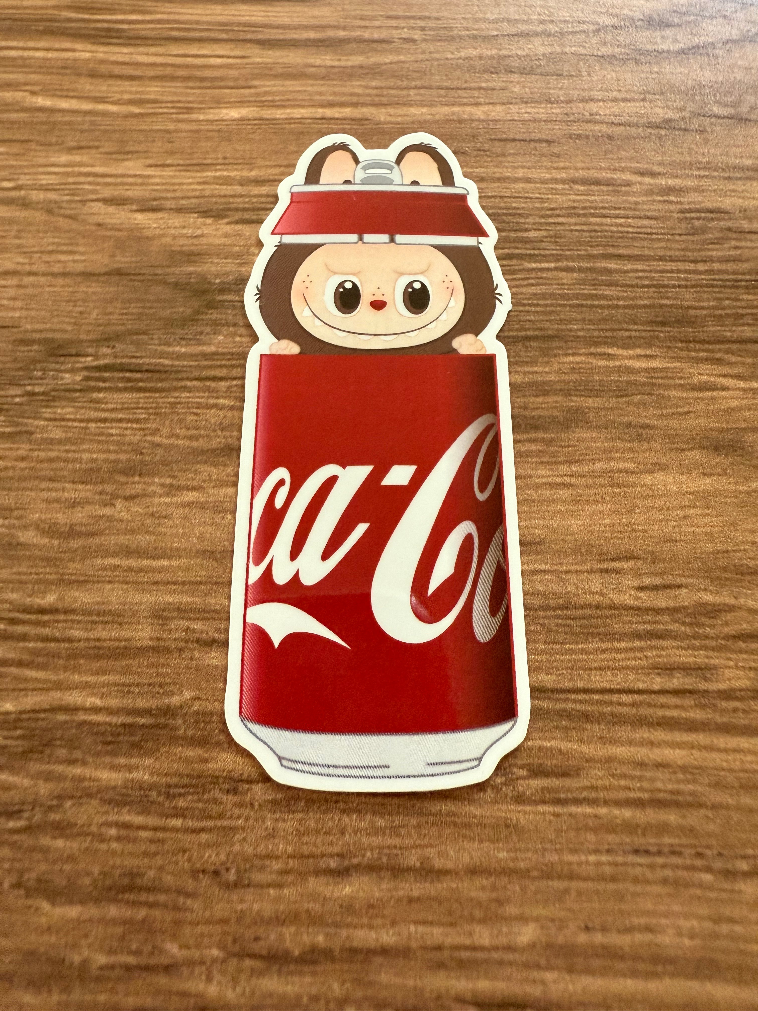 Coca Cola Can Bu Boo Sticker Diecut – shadypinespaperco